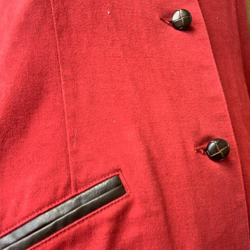 Brick Red Vintage Dress - Gem